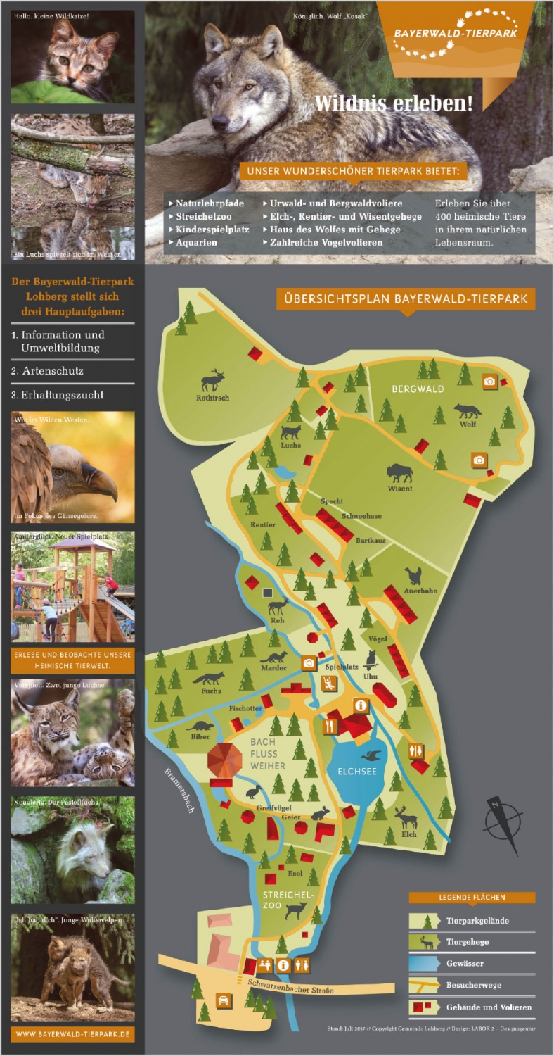 Bayerwald-Tierpark - Sattelbogen Feriendorf